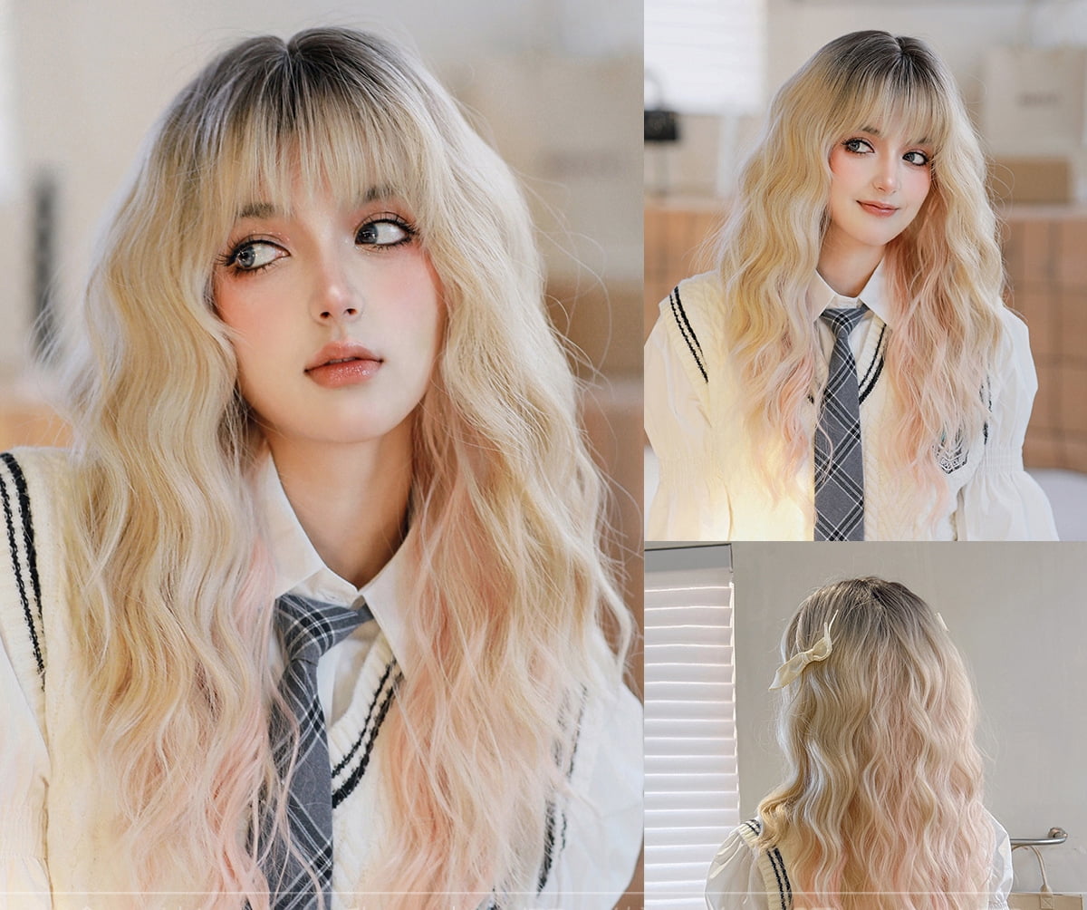 | Multiple Options | Cross-Border European and American Style Wig Long ...
