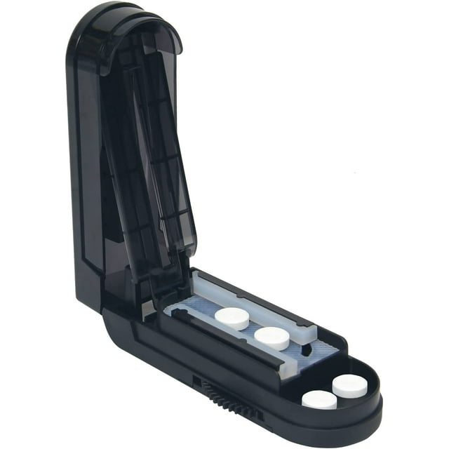 Adjustable Pill Cutter, Stainless Steel Blade, Accurate Alignment for ...