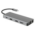 Multiple Port USB C Hubs With Ethernet Port Full Resolution Video ...