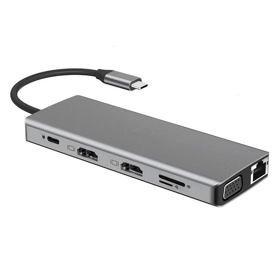 Multiple Port USB C Hubs With Ethernet Port Full Resolution Video ...