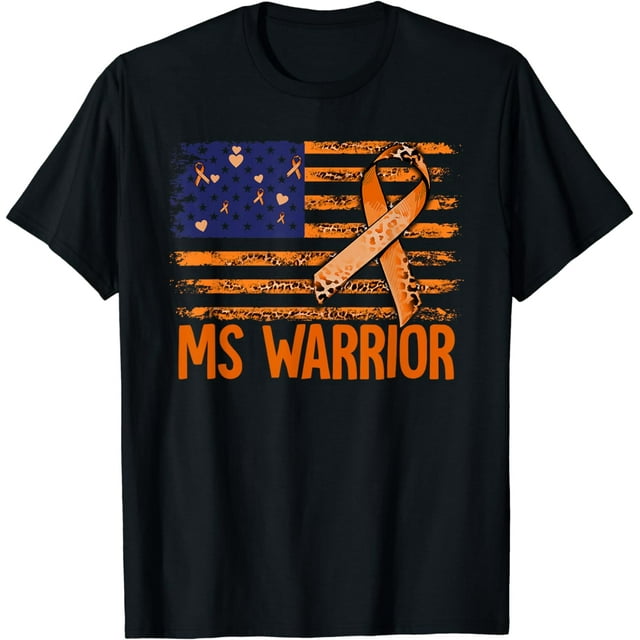 Multiple Sclerosis Awareness MS Warrior T-Shirt - Walmart.com