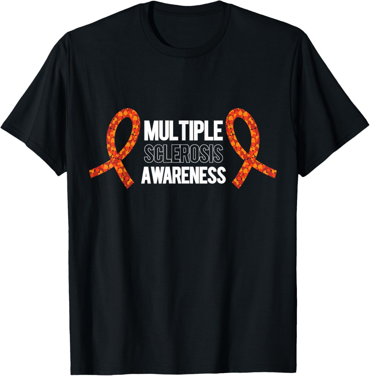 Multiple Sclerosis Awareness Ribbon MS T-Shirt - Walmart.com