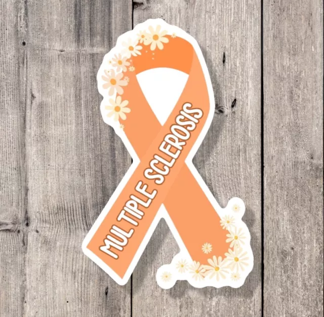 Multiple Sclerosis Awareness Vinyl Sticker Laptop Water Bottle Sticker ...