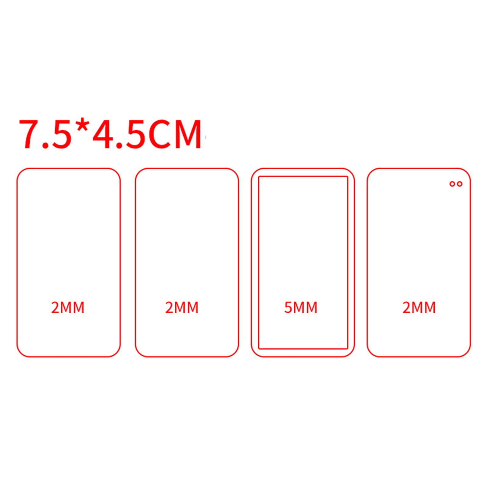 Multiple Shape DIY Acrylic Quicksand Plates Quicksand Ticket Root Mold ...