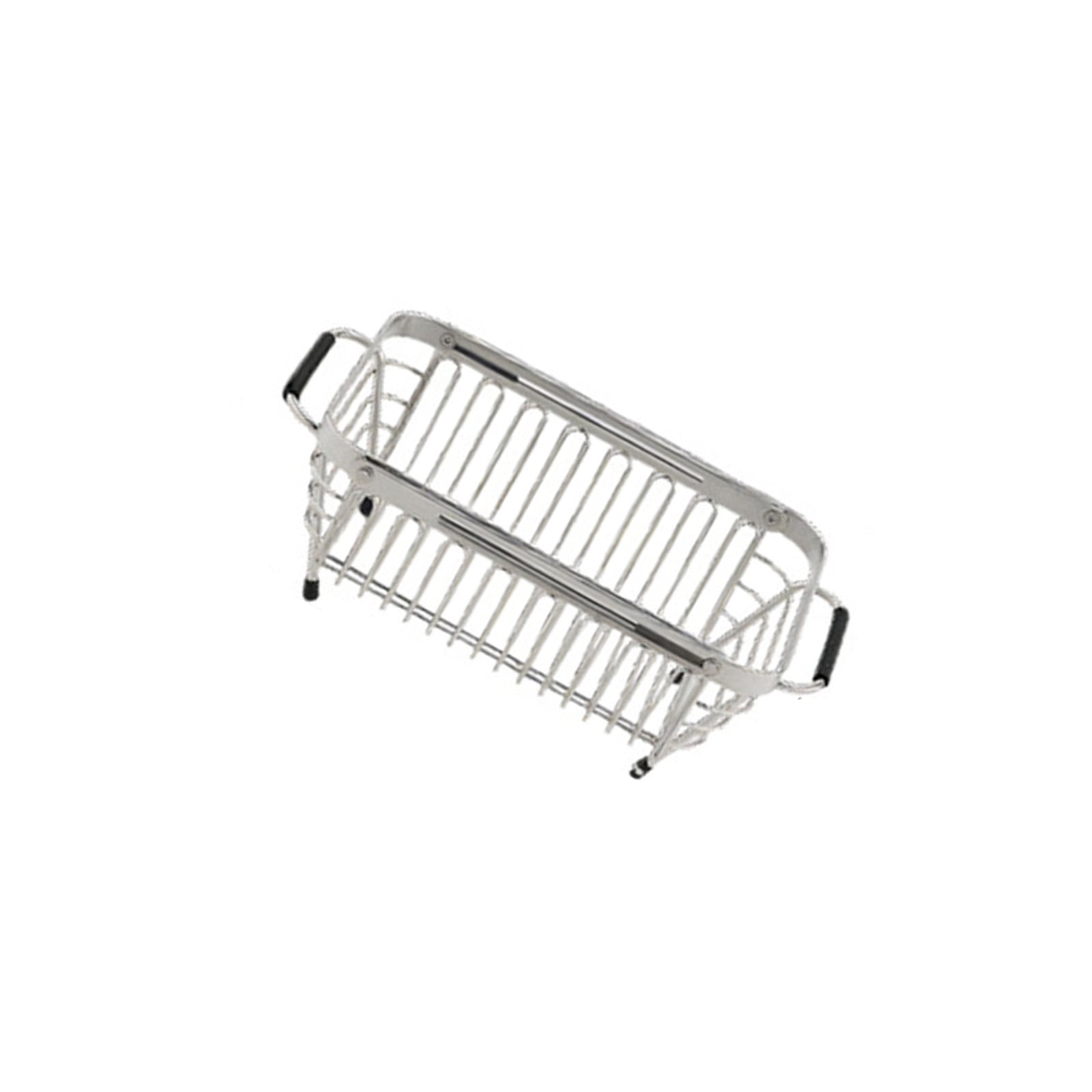 Multiple Size Adaptable Kitchen Drainer Basket Stainless Steel Retractable Meshes Dish Rack Easy ...