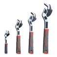 Multiple Size Auto Locking Spanner Kit 6in/8in/10in/12Inch Pipe Clamp ...