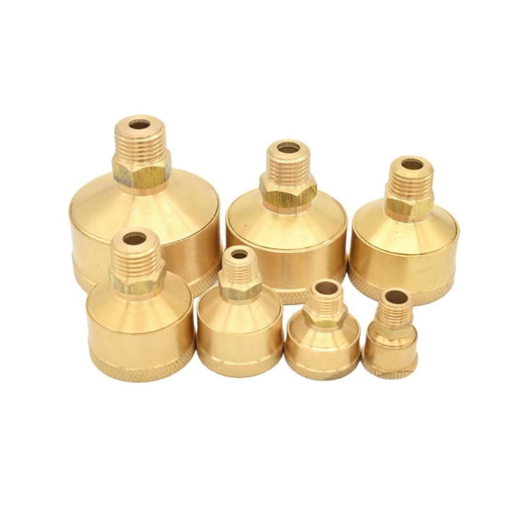 Multiple Size Brass Grease Oil Cup Oiler Screw On Cap For Hit Miss ...
