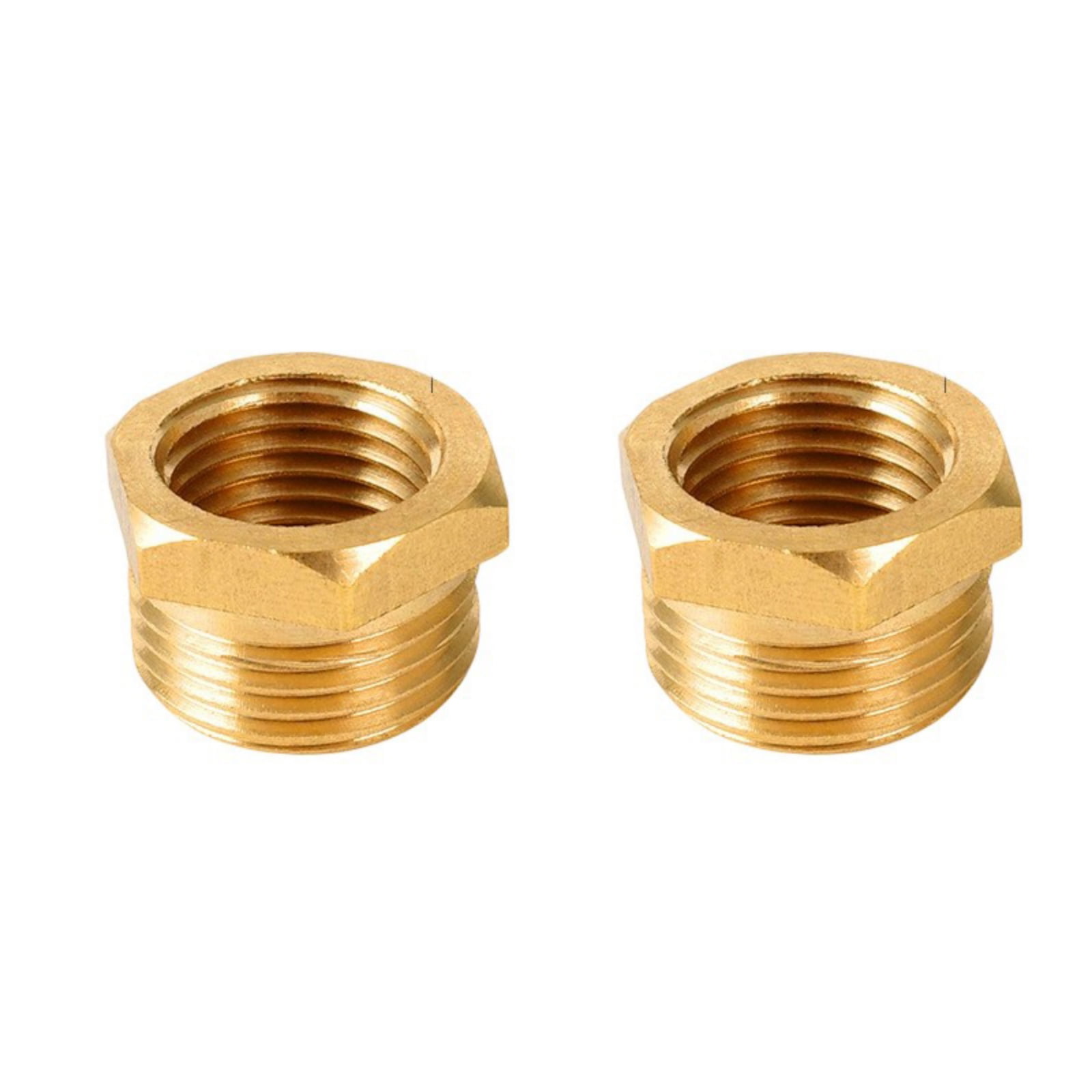 Multiple Size Pneumatic Brass Reducers Corrosions Resistant Hexagonal ...