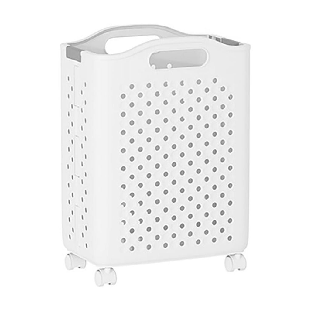 Multiple Sized Laundry Basket With Brakes On Wheels Sturdy PP Materials ...