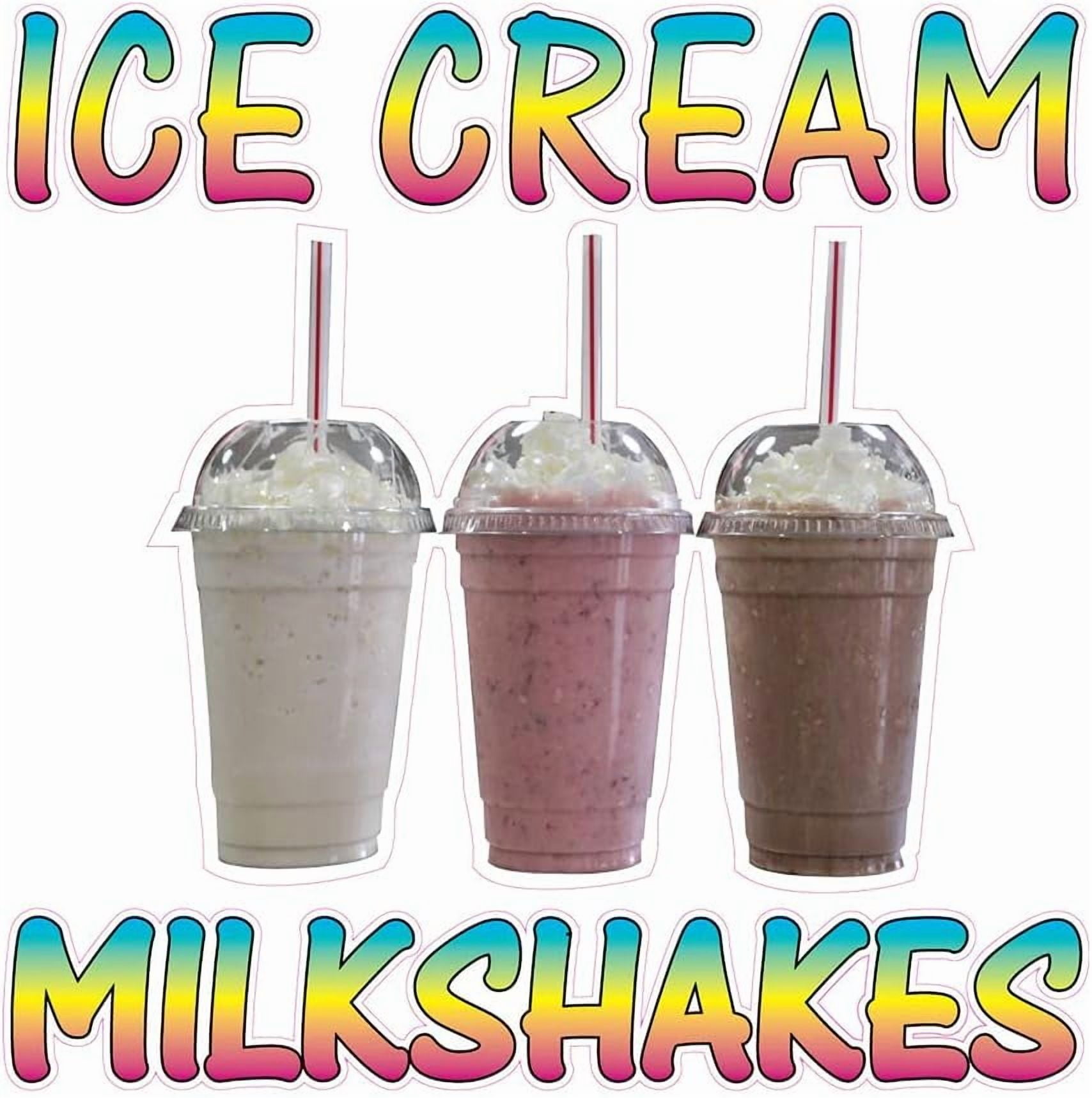 Multiple Sizes Ice Cream Milk Shekes Ice Cream Milk Shakes Indoor Decal ...