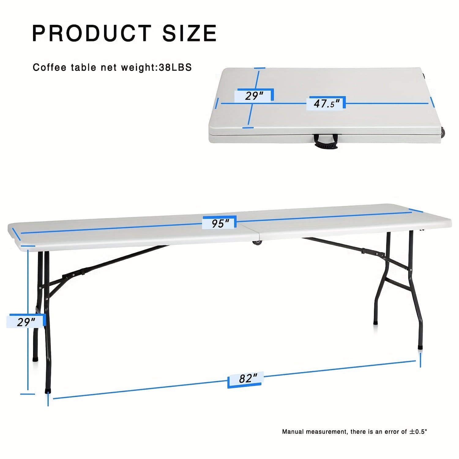 Multiple Specifications Outdoor Folding Table Adjustable Height Camping ...
