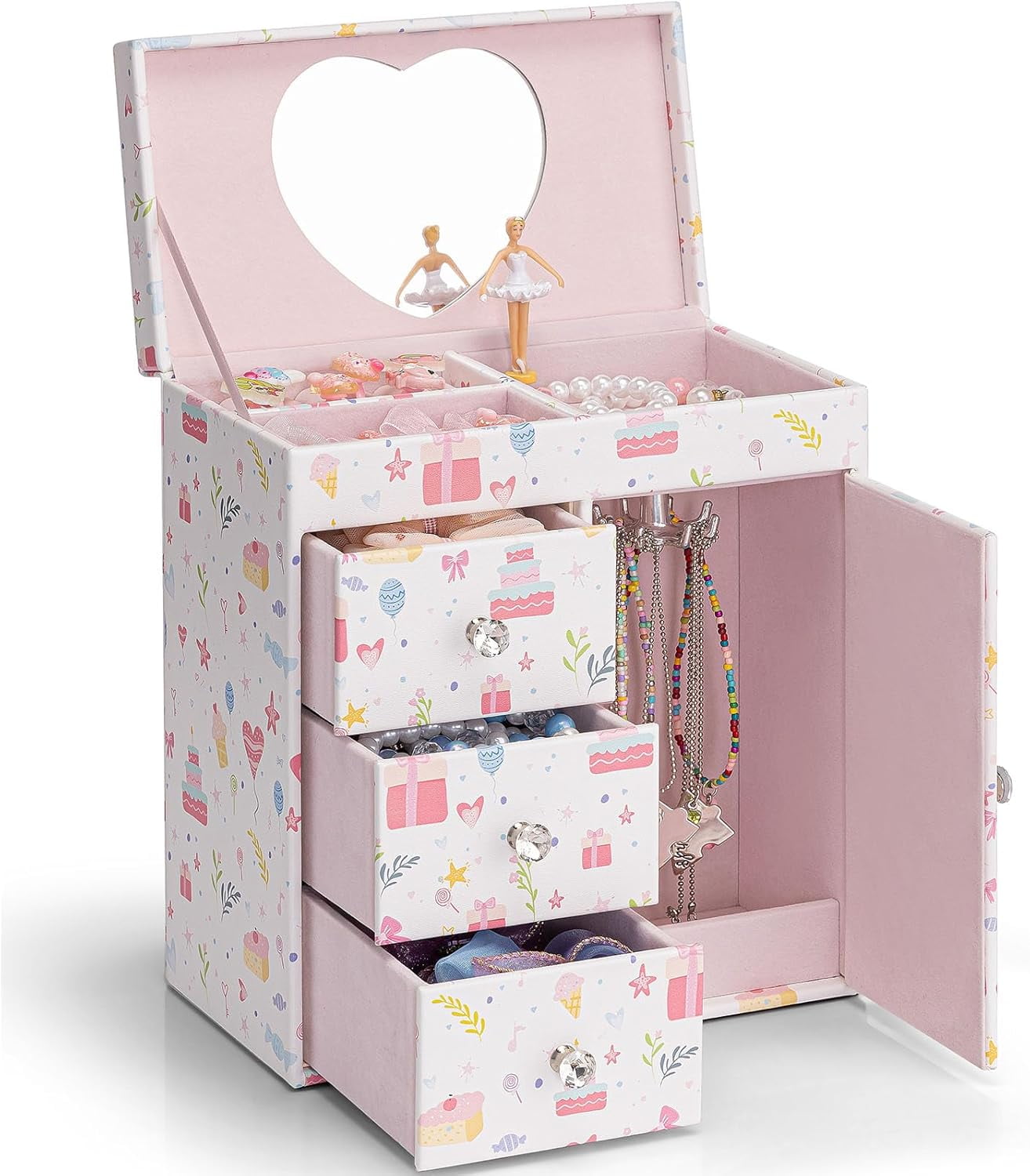 Multiple Styles to Choose from, Girls Musical Jewelry Box, Large ...