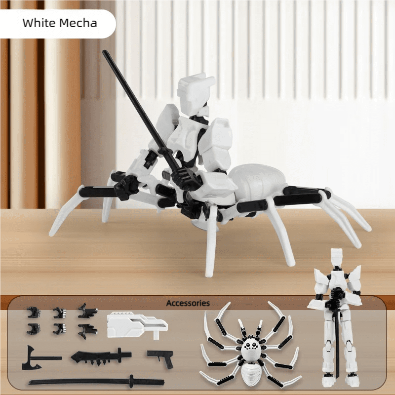 Multiple Styling Combinations Spider Robot Model Lucky 13 Figure Kids ...