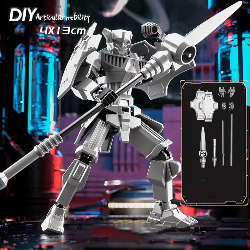 Multiple Styling Robot Model Lucky 13 Figure Kids Toys Holiday Gift ...