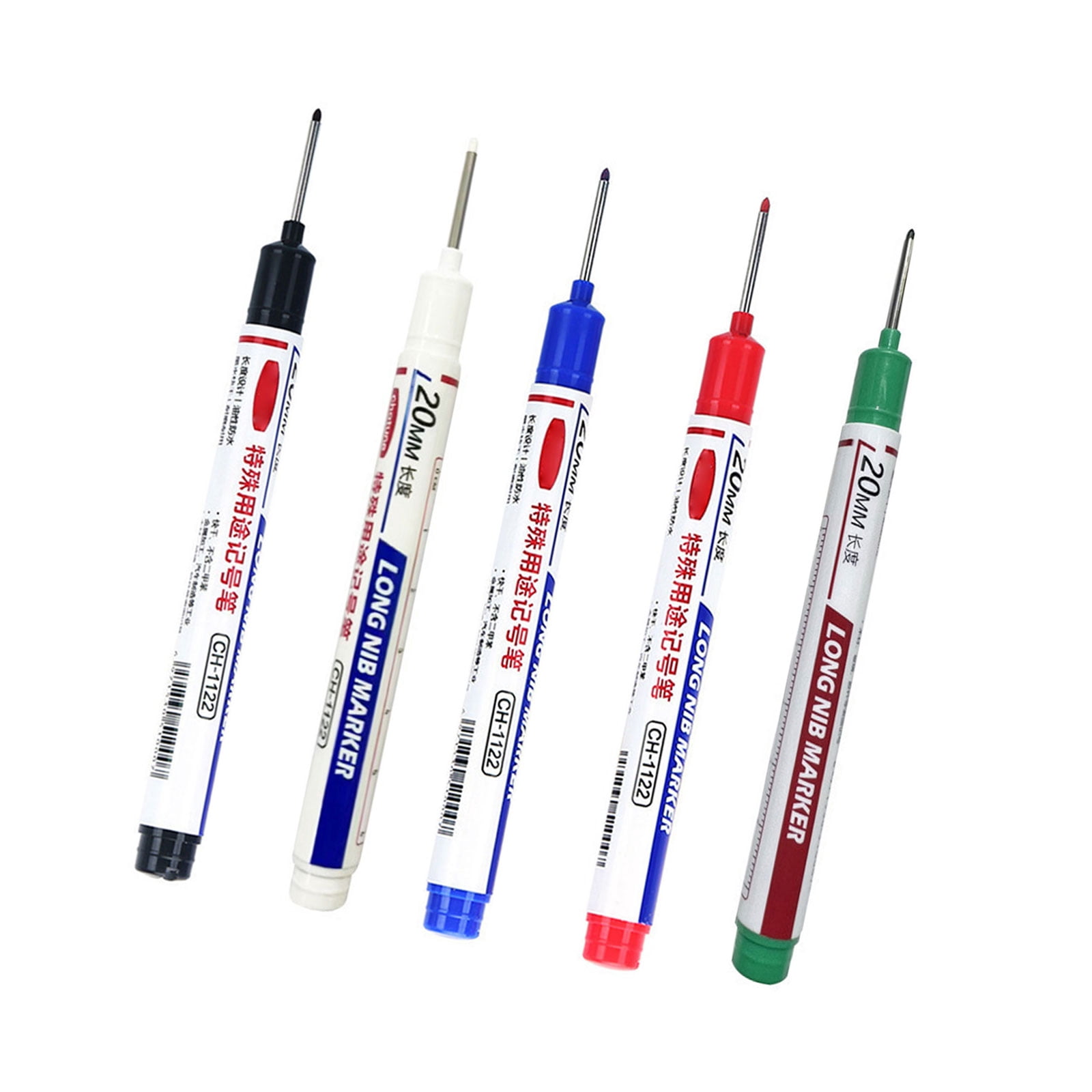 Multiple Surfaces Permanent Markers Featuring Ergonomic Grip And ...
