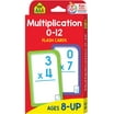 Scholastic Multiplication Flash Cards 0-12 Double-Sided Self-Checking ...
