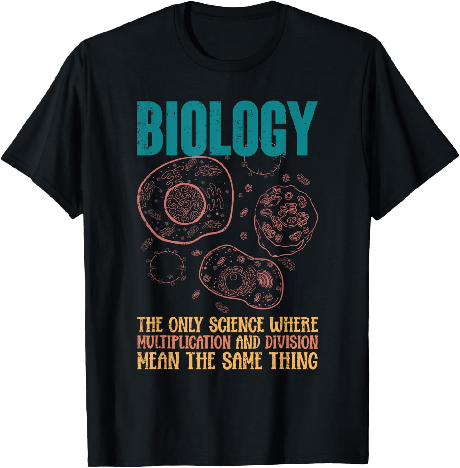 Multiplication And Division Mean The Same Thing Biology T-Shirt ...