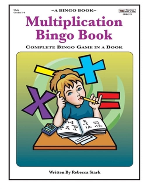 Pre-Owned Multiplication Bingo Book: Complete Bingo Game in a Book ...