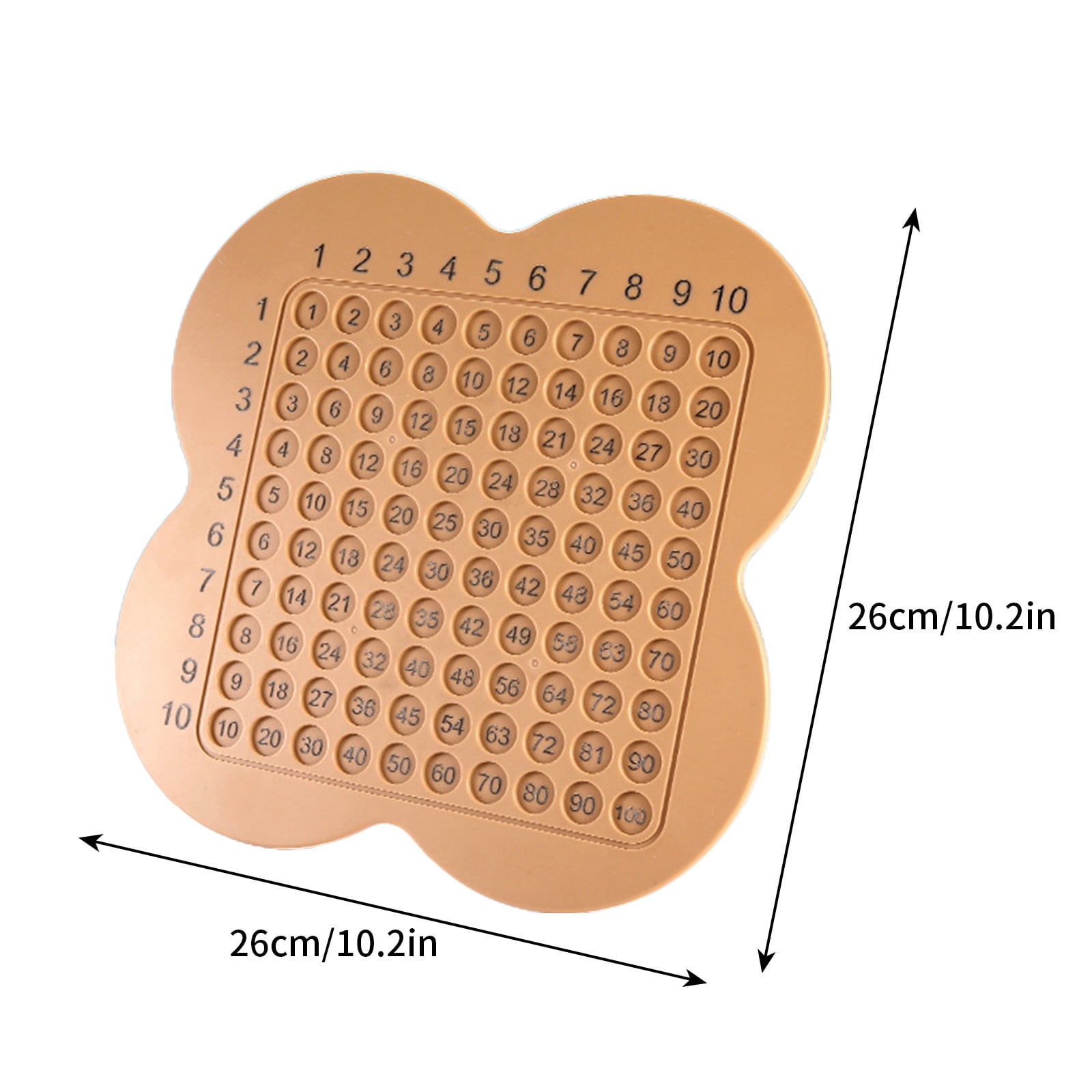 Multiplication Board Math Game for Kids 8-12, Math Manipulatives Set ...
