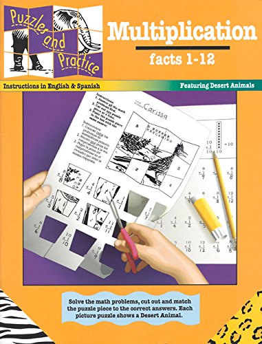 Pre-Owned Multiplication Facts 1-2 : Featuring Desert Animals ...