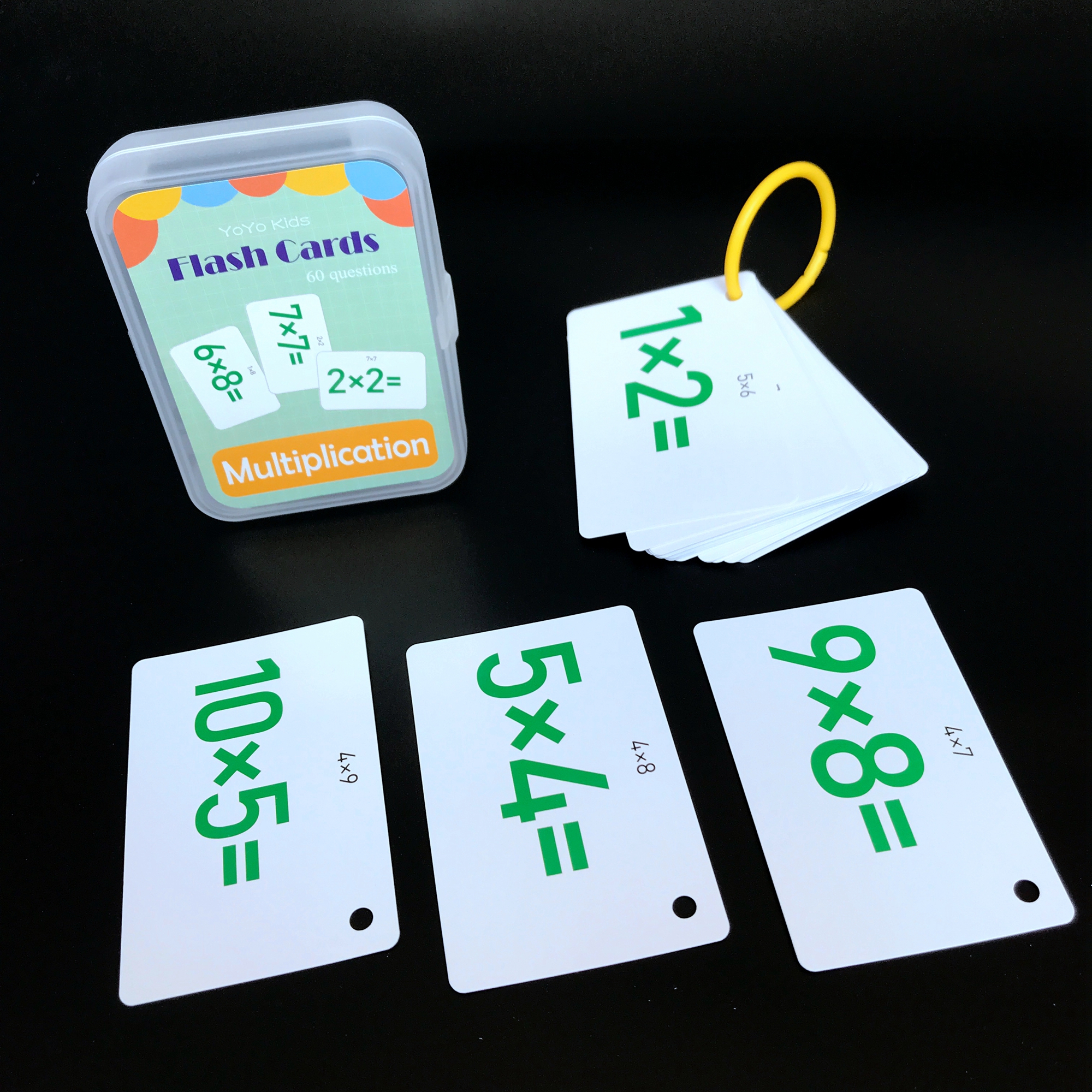 Multiplication Flash Cards, Fun Learning Tool,Fun Math Learning ...