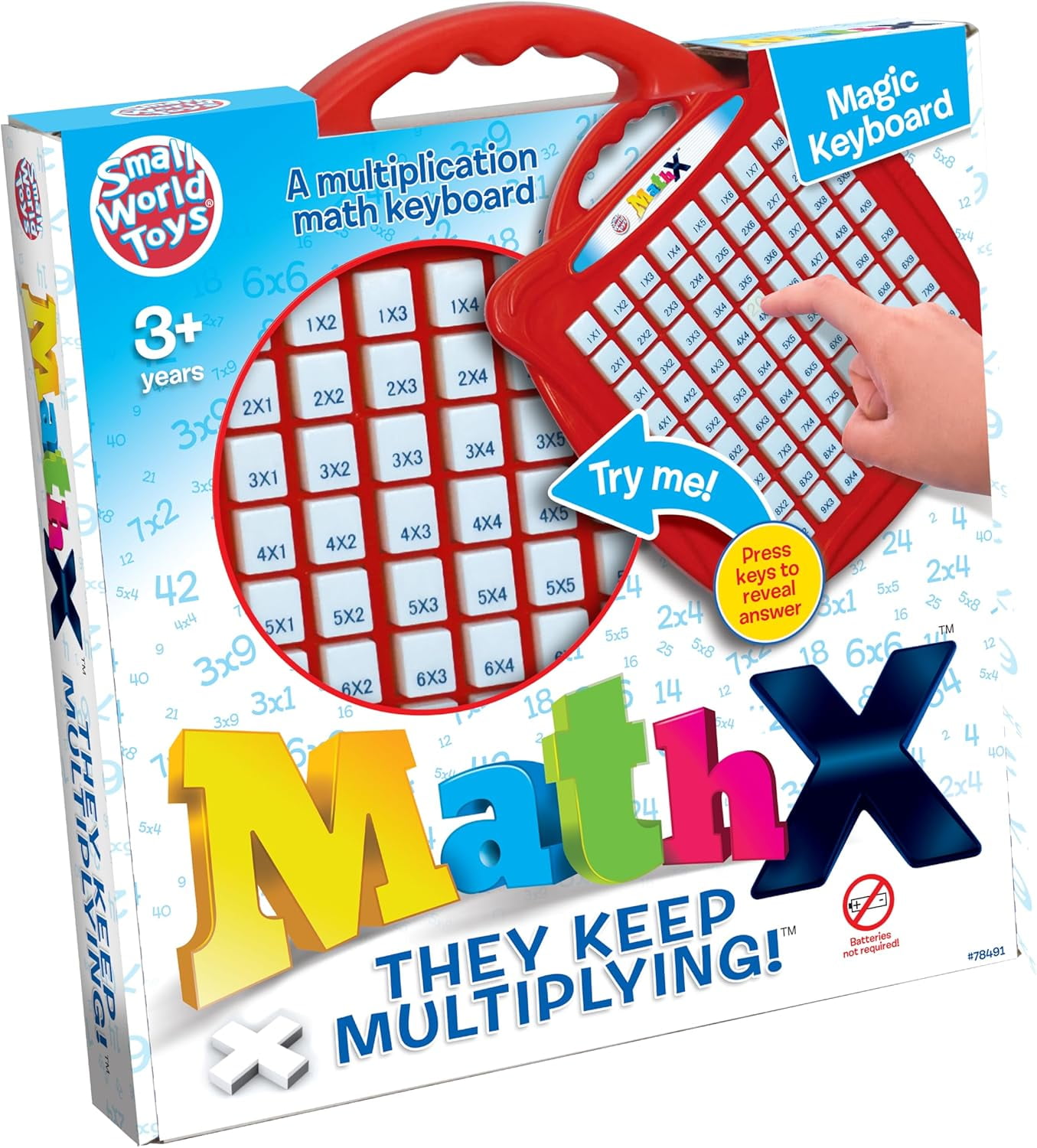 Multiplication Push Board