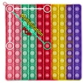 Multiplication Table Chart Square Pop Fidget Toys Counting Popper Board ...