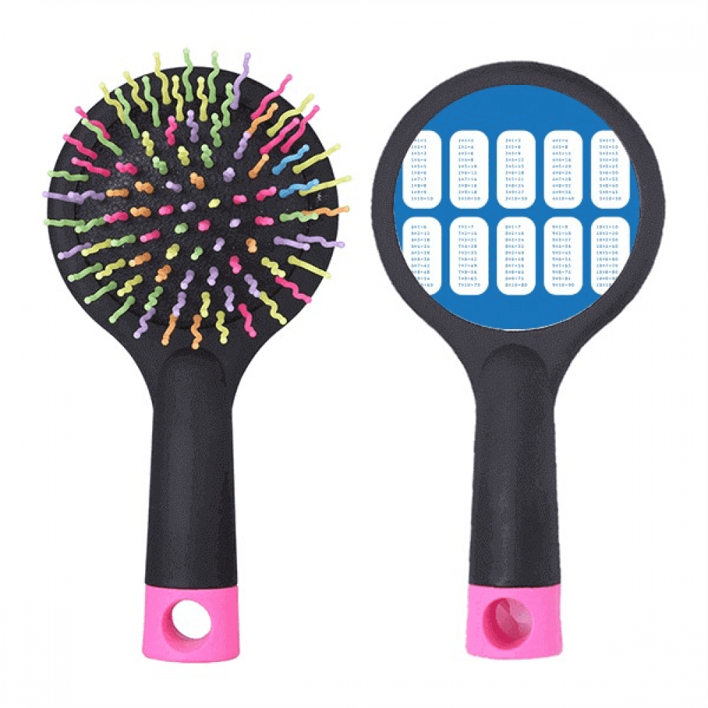 Multiplication Table Number Study Math Salon Detangling Hair Brush ...