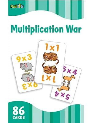 Multiplication War Flash Cards - Walmart.com