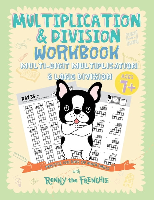 Multiplication & Division Workbook - Multi-Digit Multiplication & Long ...
