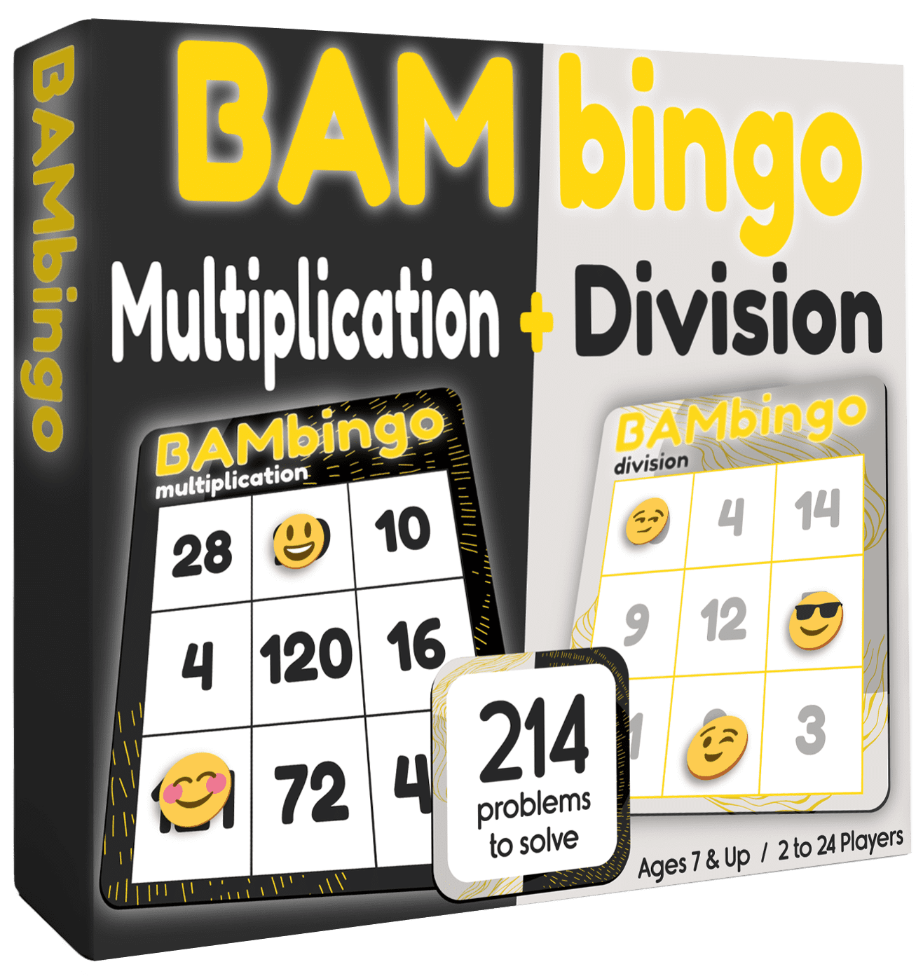 Multiplication and Division Facts Bingo Game - Walmart.com
