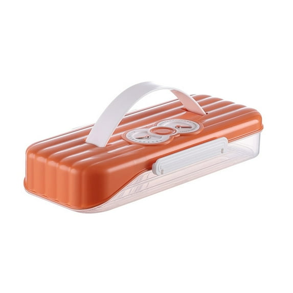 Multiplle Layer Freezer Dumpling Organizers Box Clear Wonton Storage ...