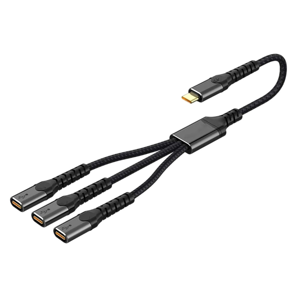 Multiport USB C Split Cable For Laptop Fast Charging And Durability ...
