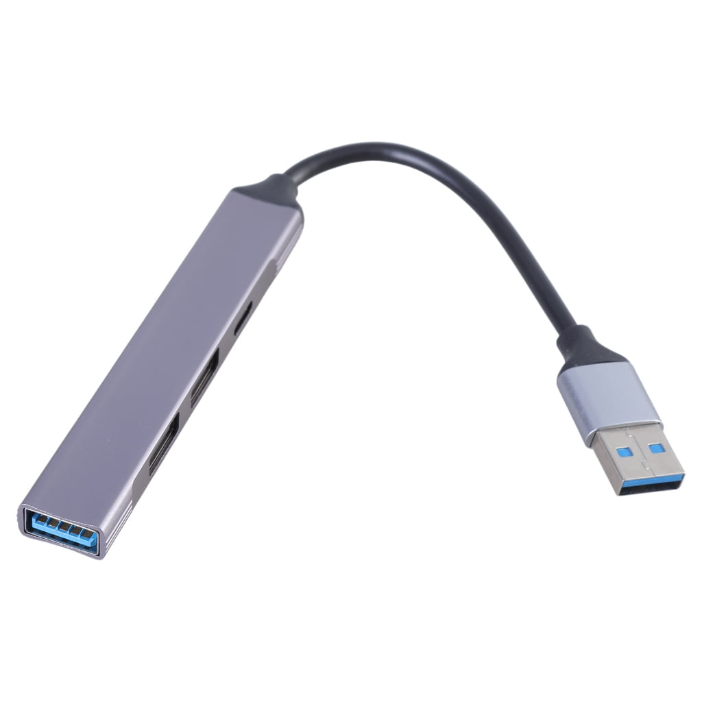 Multiport USB Hub 4 in 1 Docking Station USB Adapter for Laptops and ...