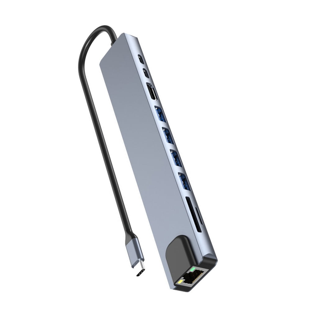 Multiports Speed USB C Hub USB Adapter Ethernet RJ45 Port for PC ...