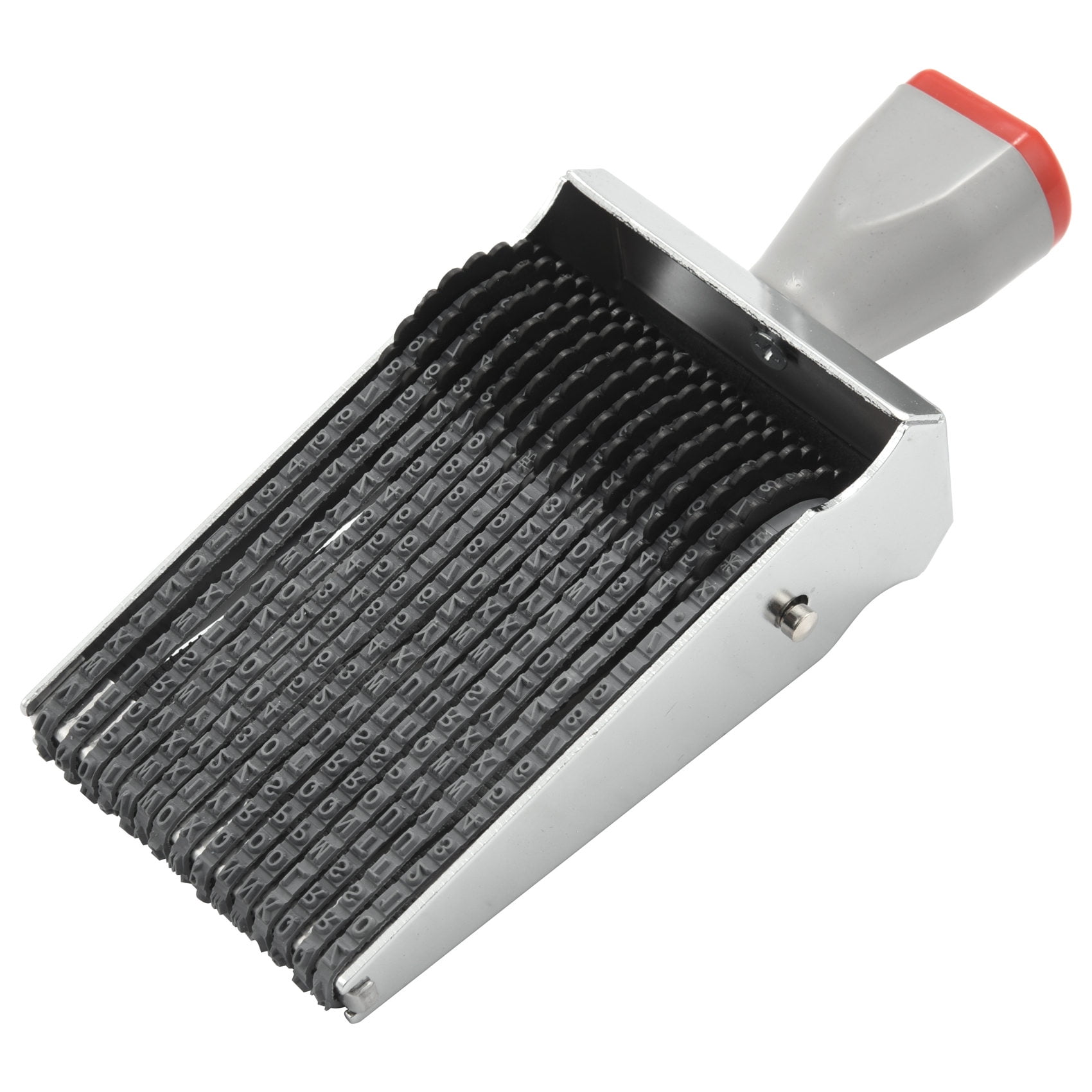 Multipurpose 15 Digit Alphabet Rolling Rubber Stamp English Letter ...