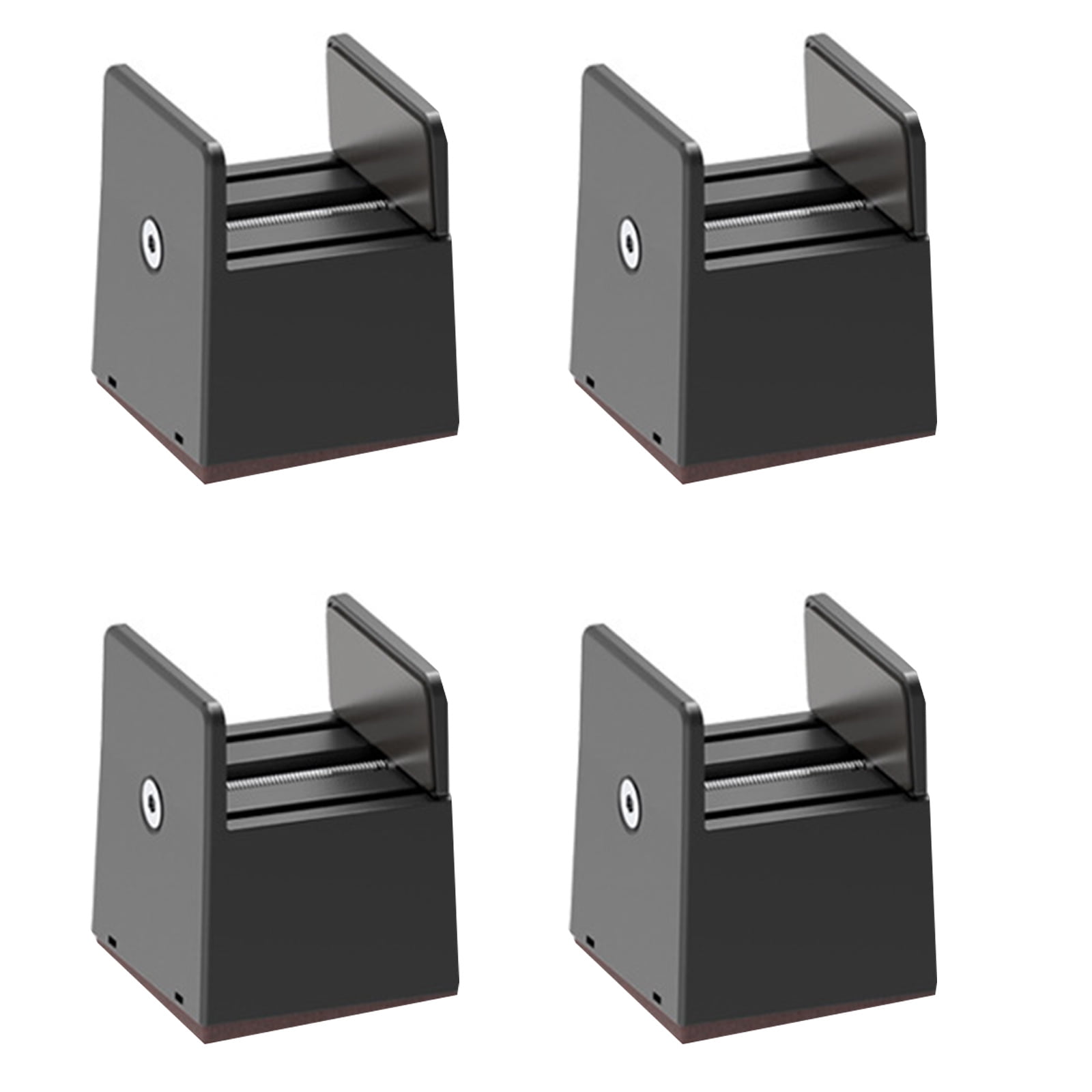 Multipurpose 2Inch Tall Furniture Risers Portable Sturdy Plastic ...