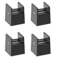 Multipurpose 2Inch Tall Furniture Risers Portable Sturdy Plastic ...