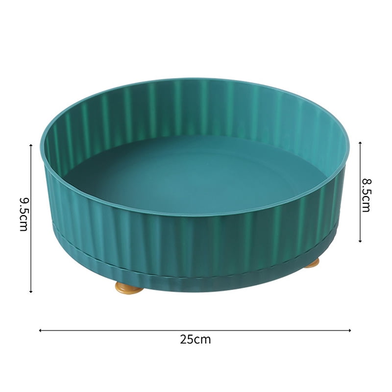 Multipurpose 360 Rotation Non-Skid Spice Rack Pantry Cabinet Turntable ...