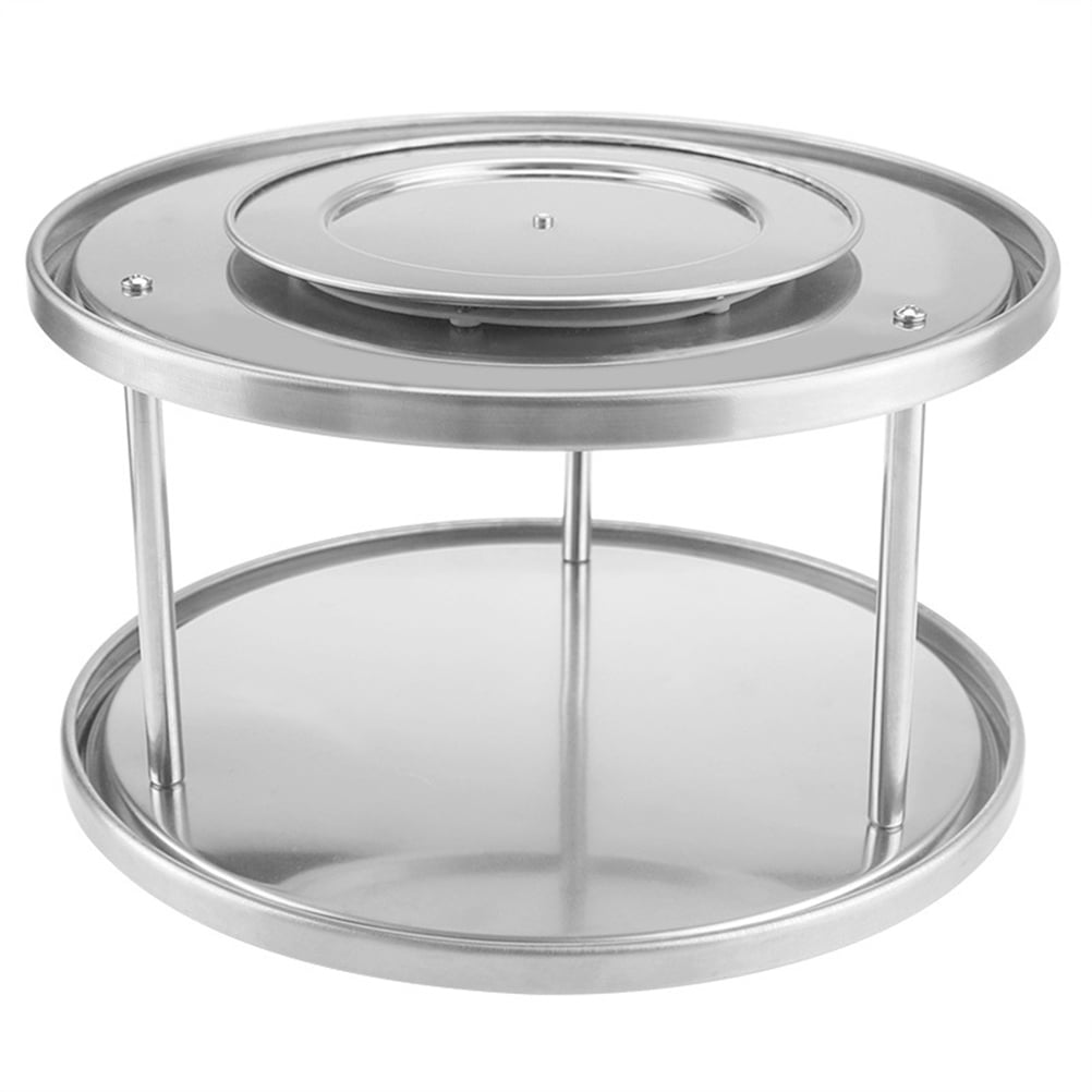 Multipurpose 360-degree Rotation Organizer, Lazy Susan With Raised Rims ...