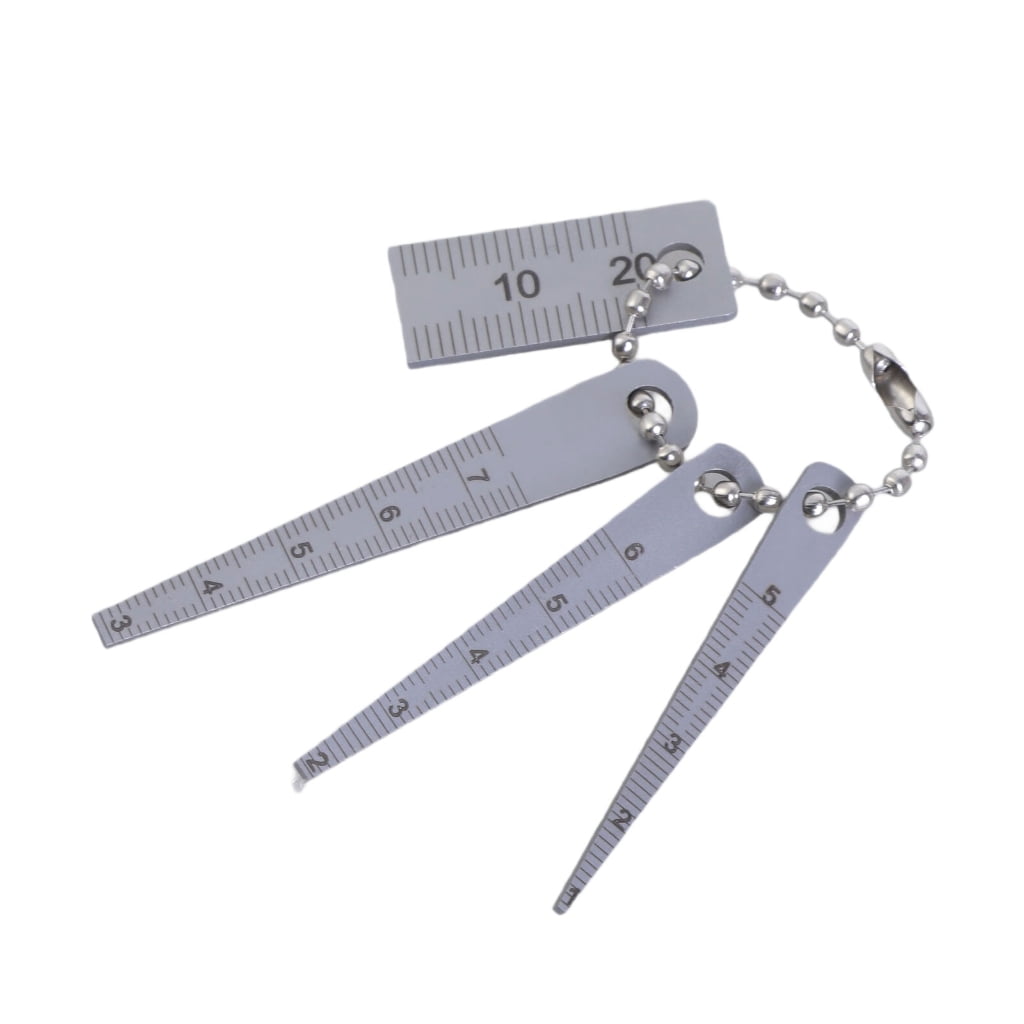 4Pieces Steel Measurement Set Tapered Gauge for Architects and DIY ...