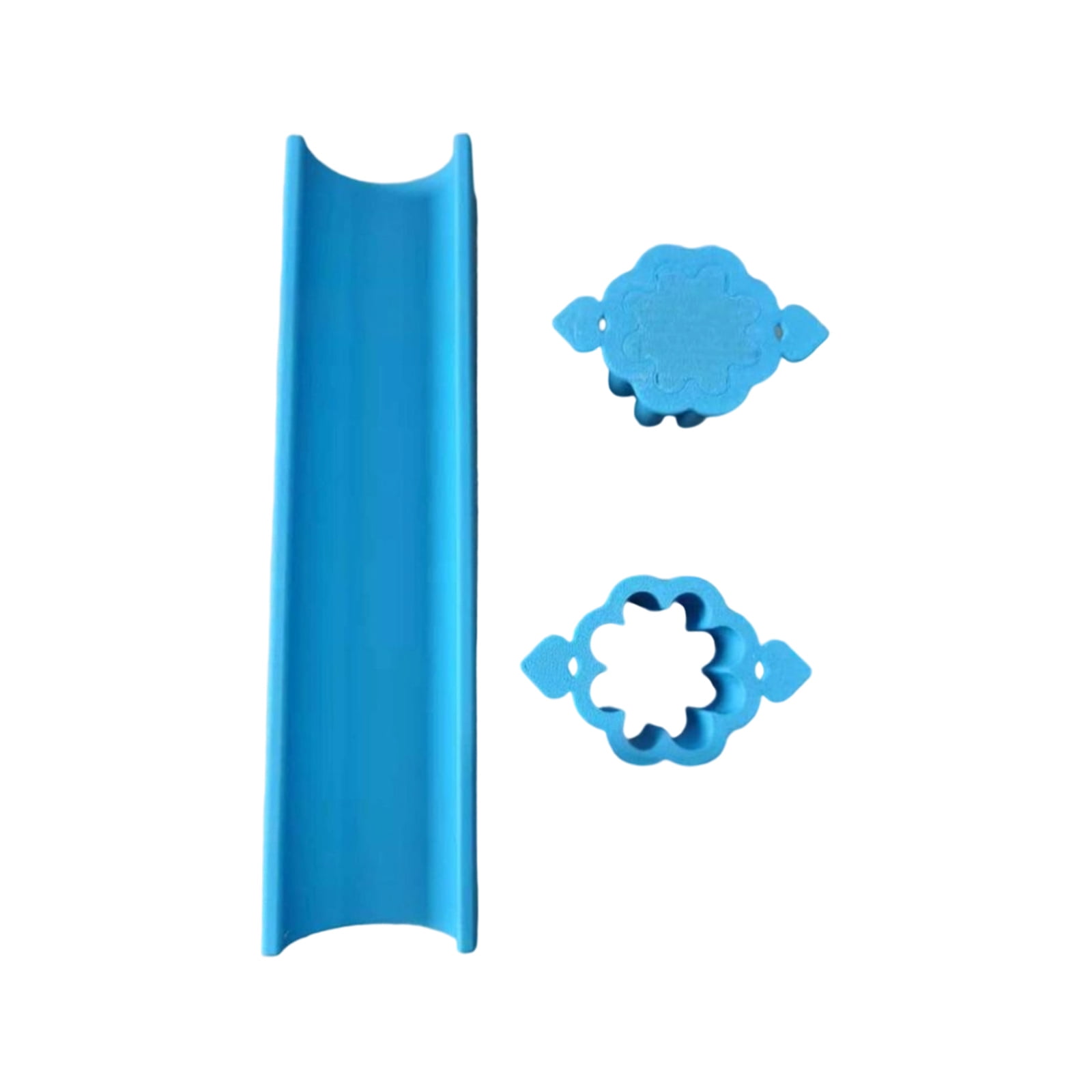 Multipurpose ABS Round Cake Mold Set Includes 9Inch Tray Cutter Pusher ...