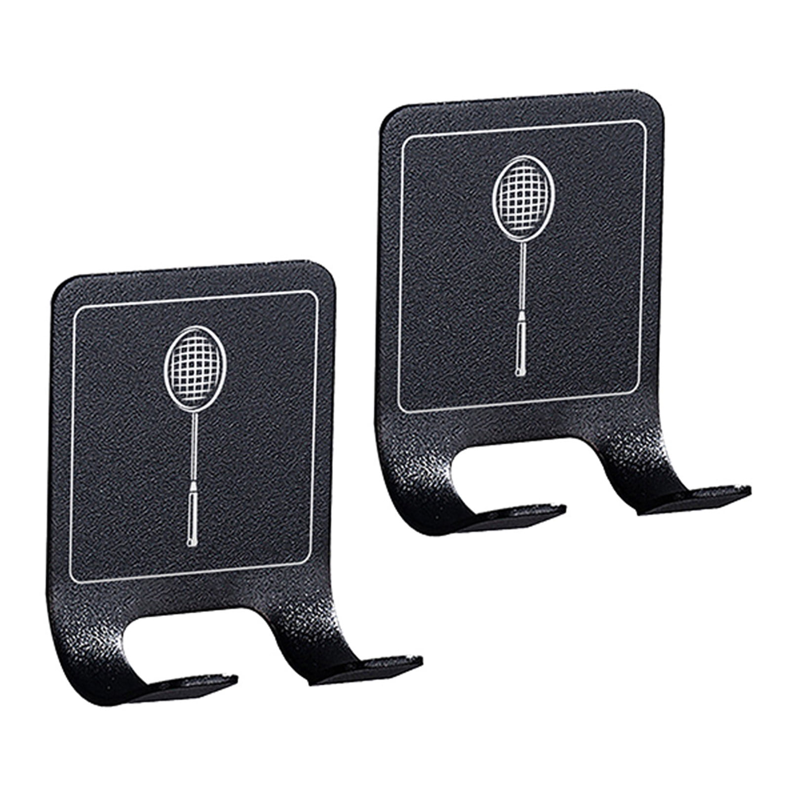 Multipurpose Adhesive Racket Hook Stainless Steel Wall Mount, Secure ...