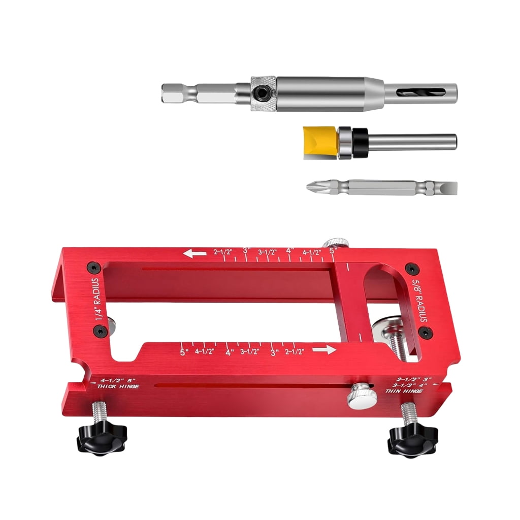 Multipurpose Aluminum Hinge Positioning Jigs Tool Adjustable Design ...