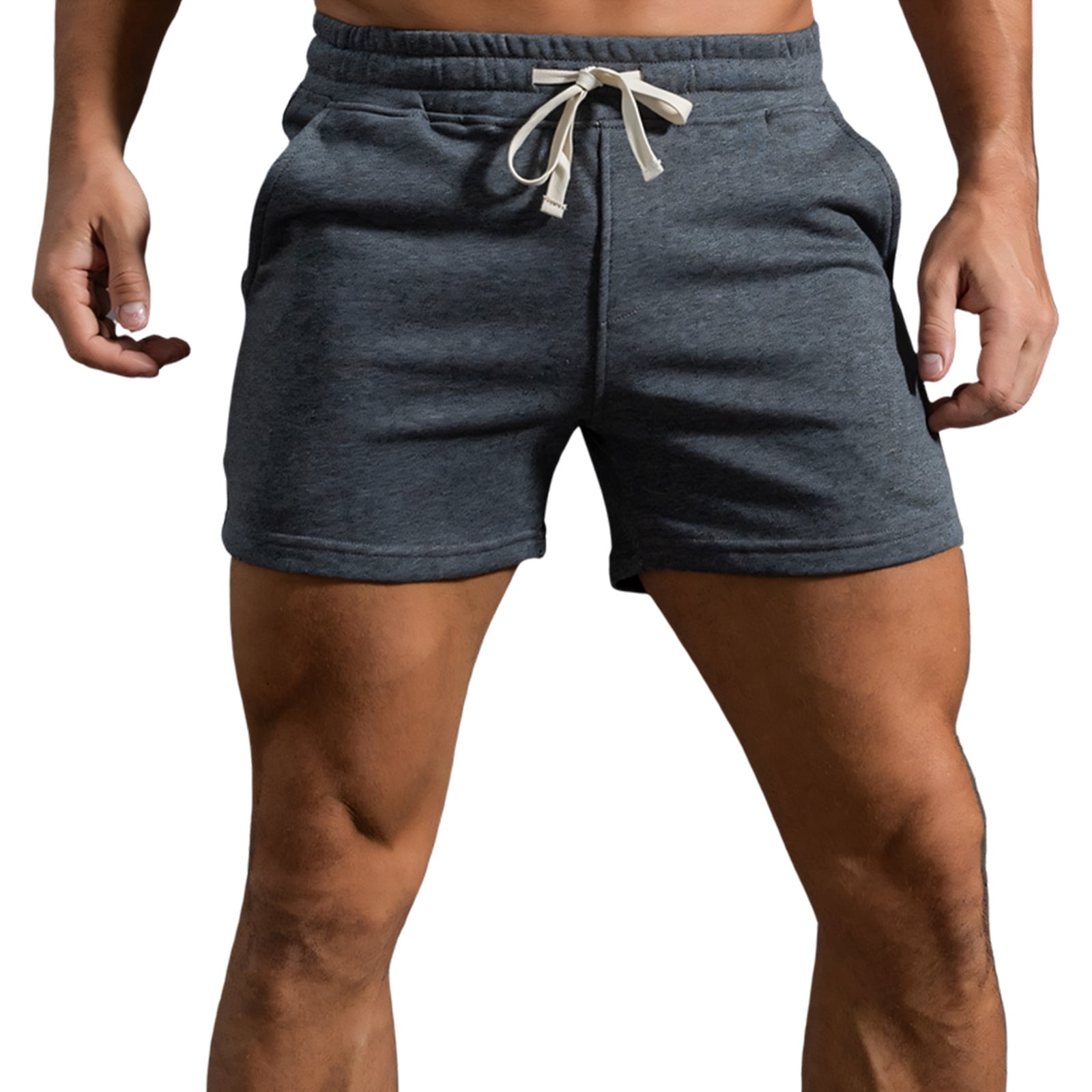 Multipurpose Athletic Shorts Reinforced Stitching Stretchy Training ...