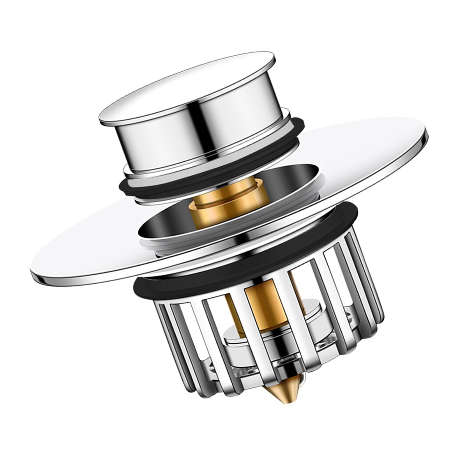 Multipurpose Bath Tub Stopper & Debris Catcher Popup Designs ...