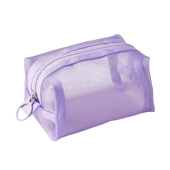 Multipurpose Breathable Square Mesh Storage Pouch Lightweight Mini Wash ...