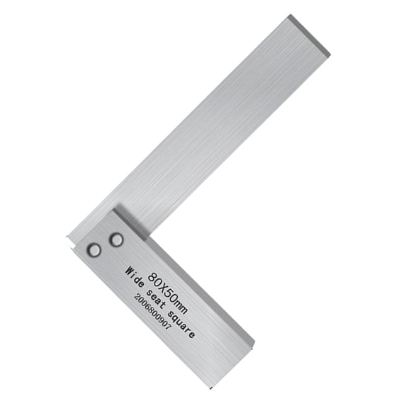 Multipurpose Carbon Steel Precisions Square Rulers High Hardness Heat ...