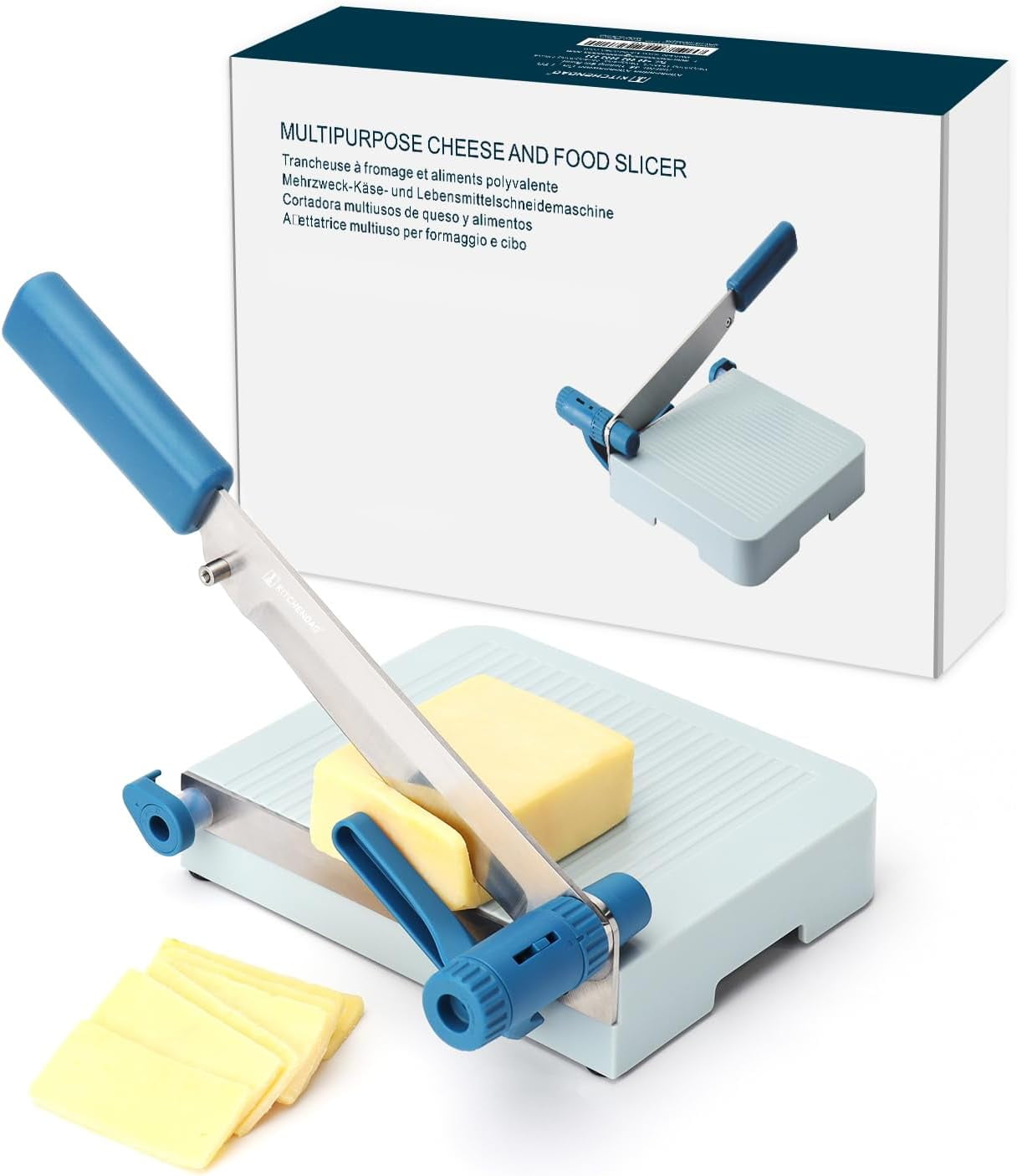 Multipurpose Cheese Slicer Cutter with Board for Arthritic and Weak ...