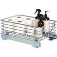 Multipurpose Chrome-Plated Steel Pull-Out/Slide-Out Storage Organizer ...